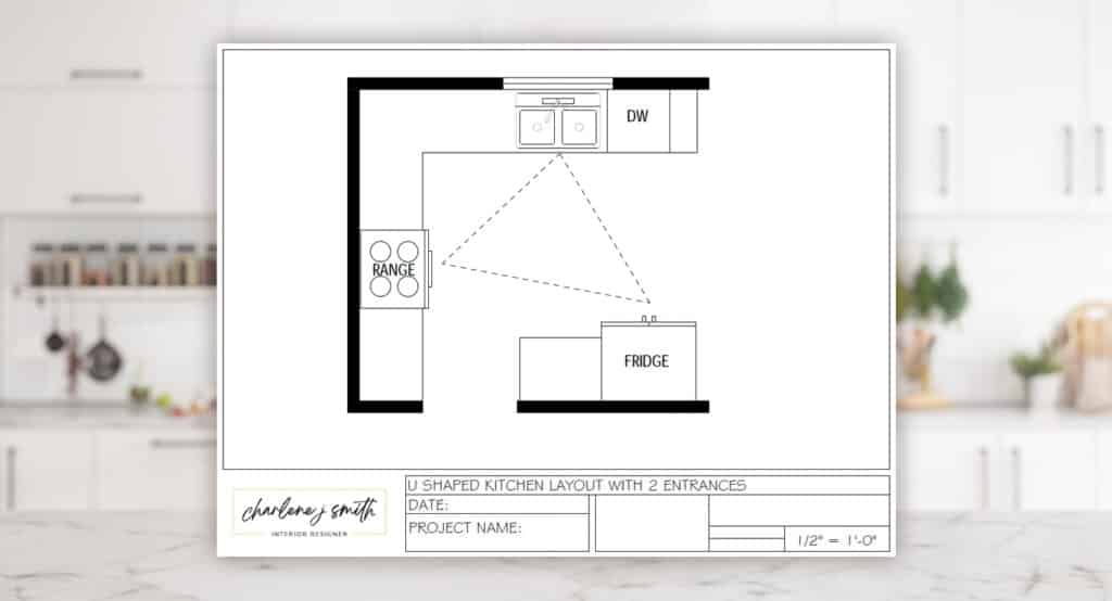 Kitchen Layout Drawings [Free Download] - Charlene J Smith Interior ...